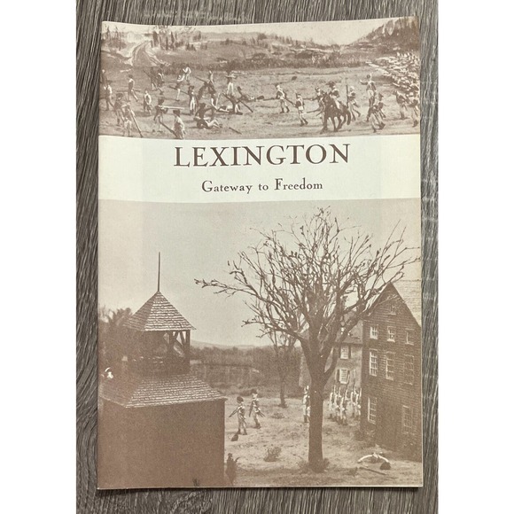 Accents | Lexington Gateway To Freedom By Alford Peckham 1966 ...